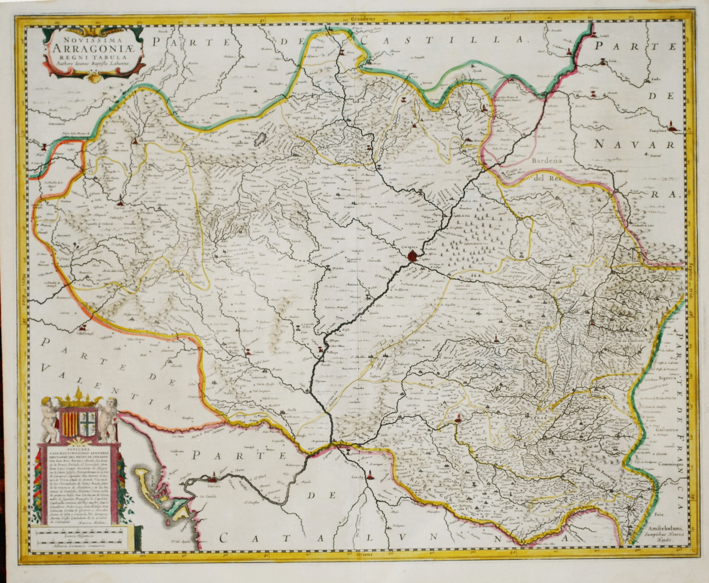 [Lot of 5 maps] Gallaecia Regnum, descripta a F. Fer. Ojea. - Old map ...