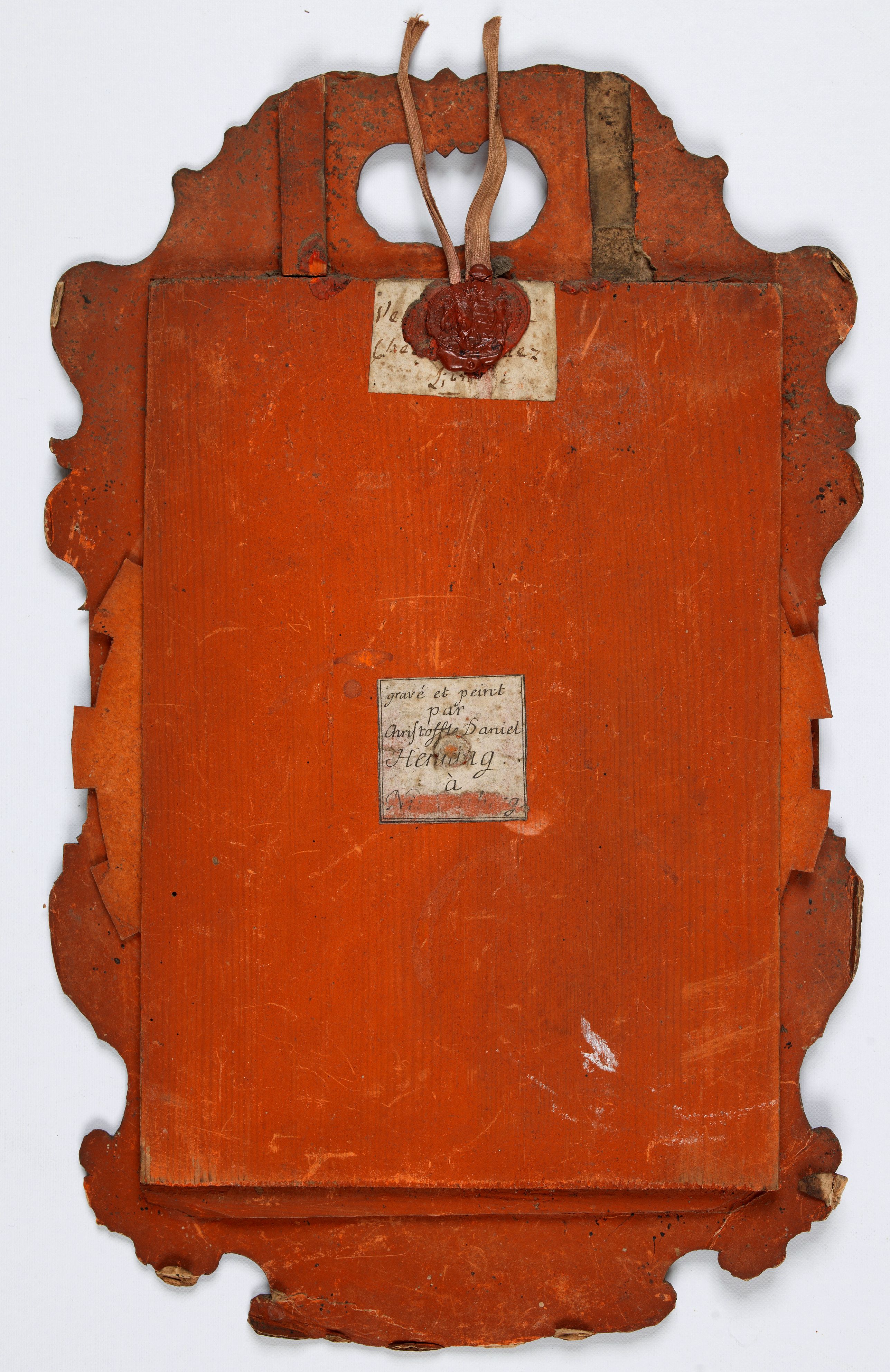 [Perpetual Almanac.] - Old map by HENNING, Christofle Daniel.