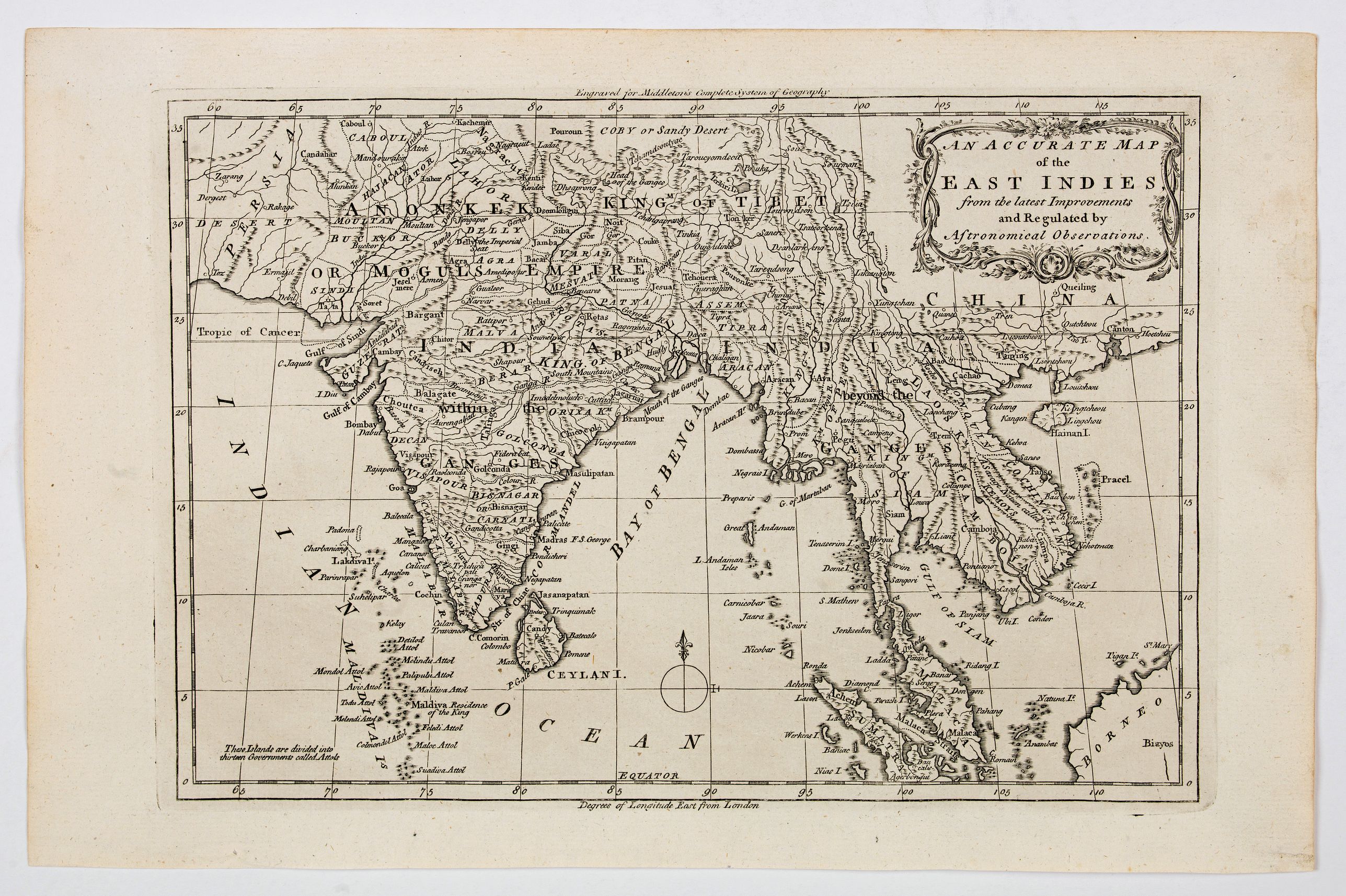 An Accurate map of the East Indies from the latest Improvements ...