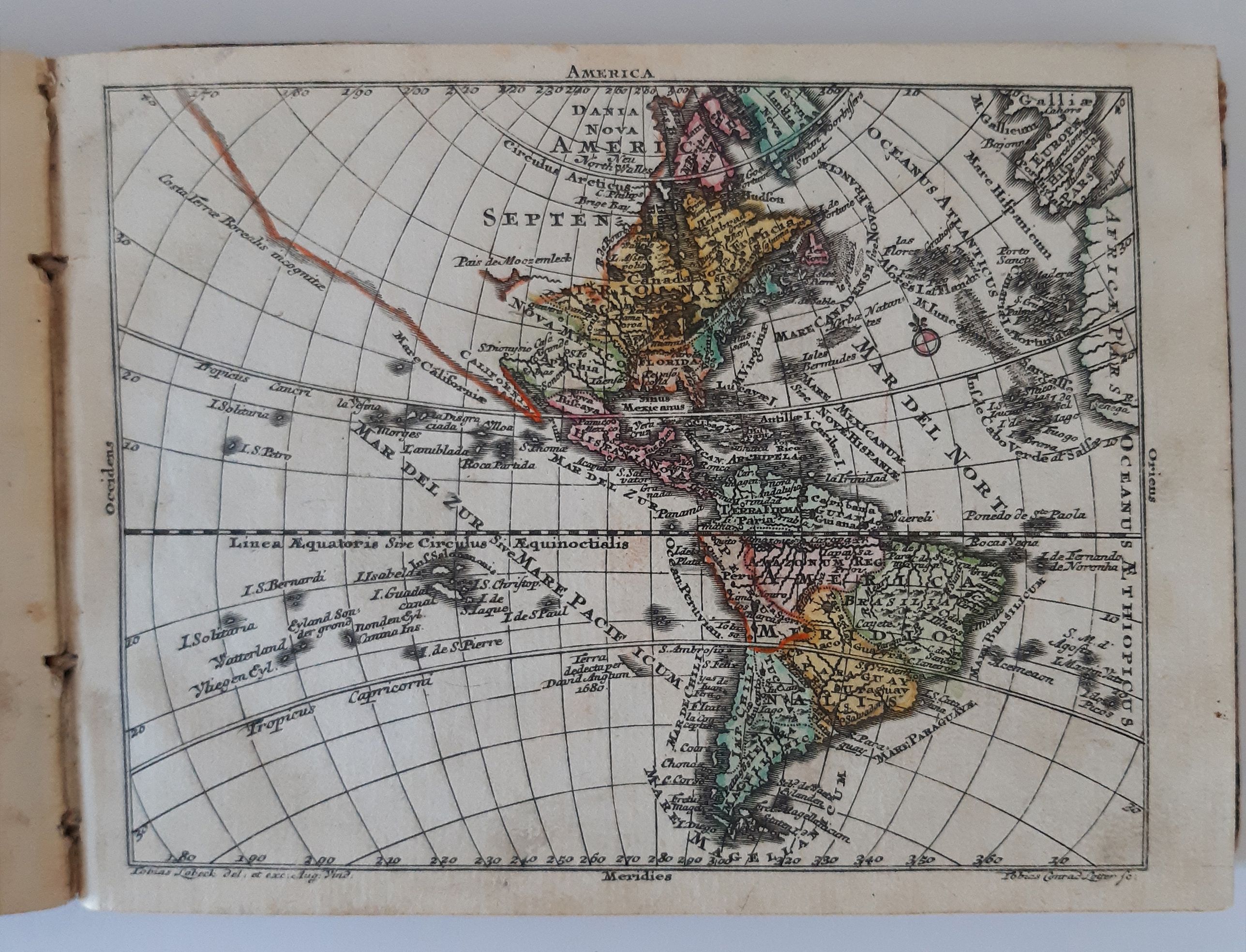 Atlas Geographicus portabilis XXIX mappis.., Kurzgesasste Geographie ...