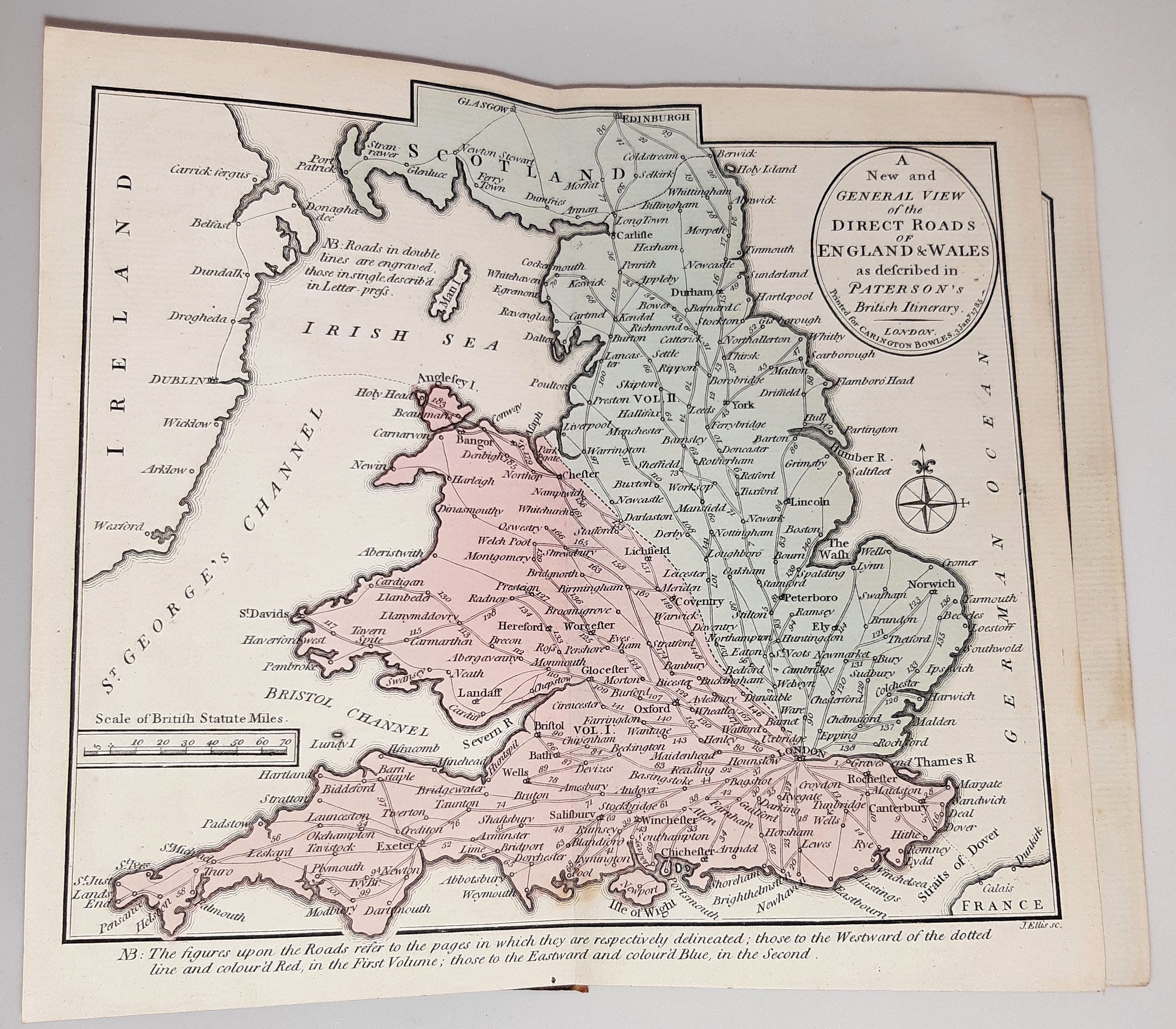 Paterson’s British Itinerary, being a new and accurate delineation and ...