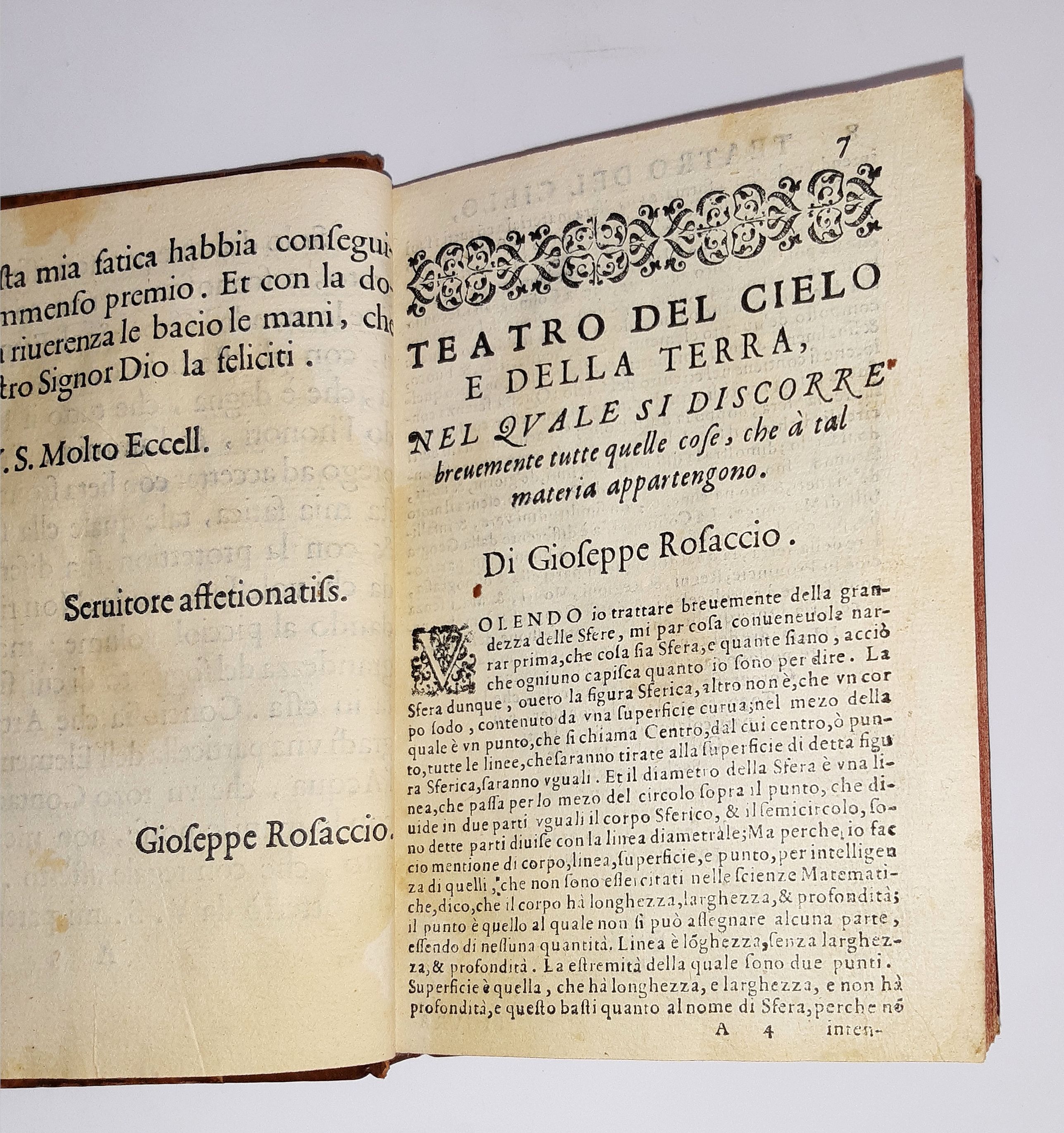 Teatro Del Cielo e della Terra …. [4 booklets in 1.] - Old map by ROSACCIO