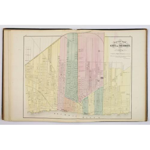 Atlas of the State of Michigan including statistics and descriptions of ...