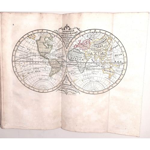 Compleete zak-atlas, van de zeventien Nederlandsche provincien ...